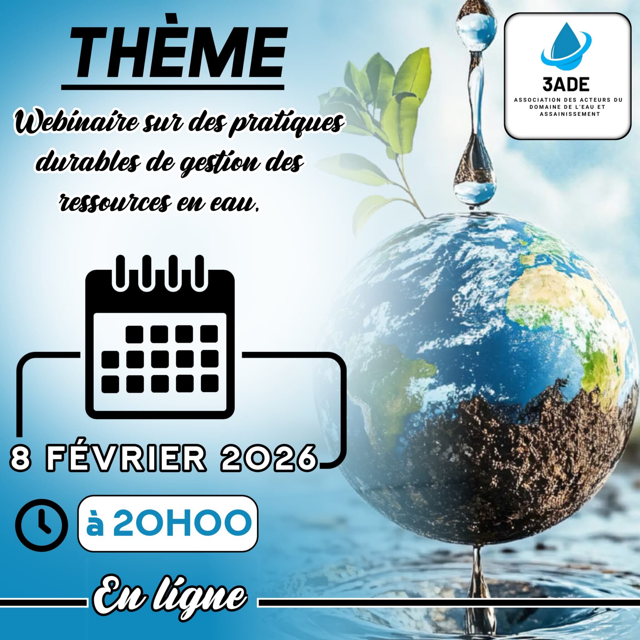 Webinaire sur Les pratiques durables de gestion des ressources en eau ...